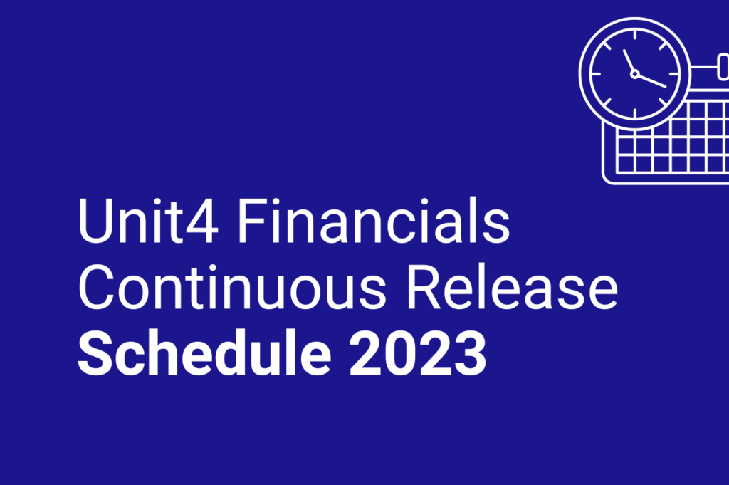 Unit4 Announces the Transition to Unit4 Cloud - Millennium Consulting