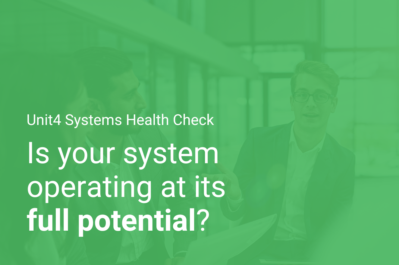 Unit4 Systems Health Check - Millennium Consulting