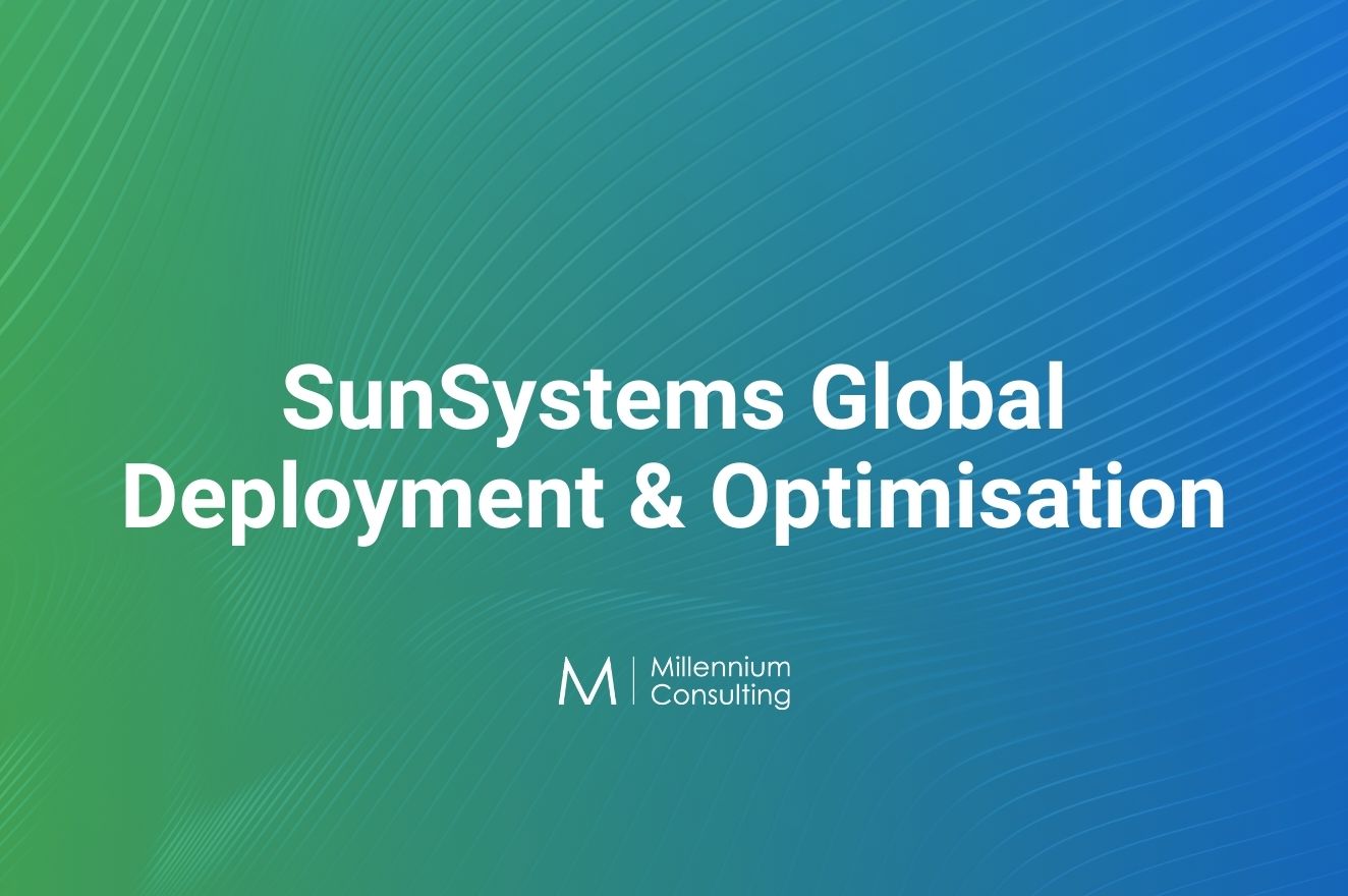 SunSystems - Millennium Consulting